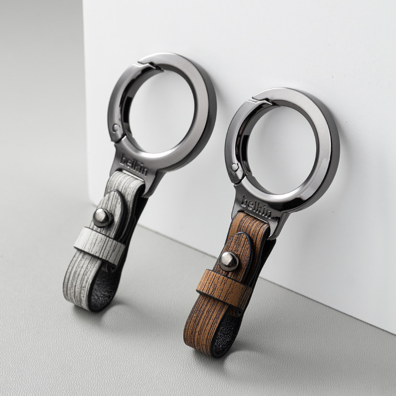 Leather Car Keychain Ring Key Holder Motor Key Chain Case Motorcycle ...