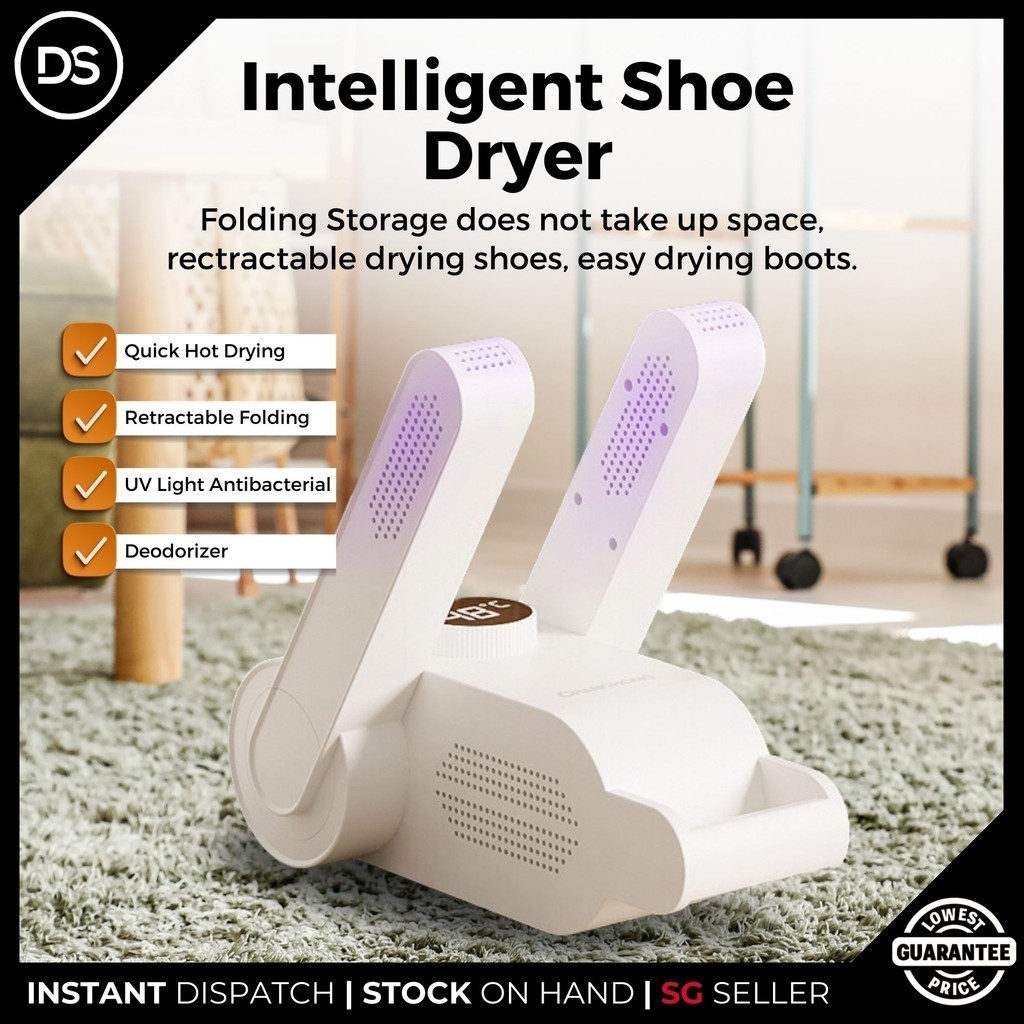 SG🛡️ Folding Shoes Dryer Shoe Fast Heater Portable Electric Drying ...