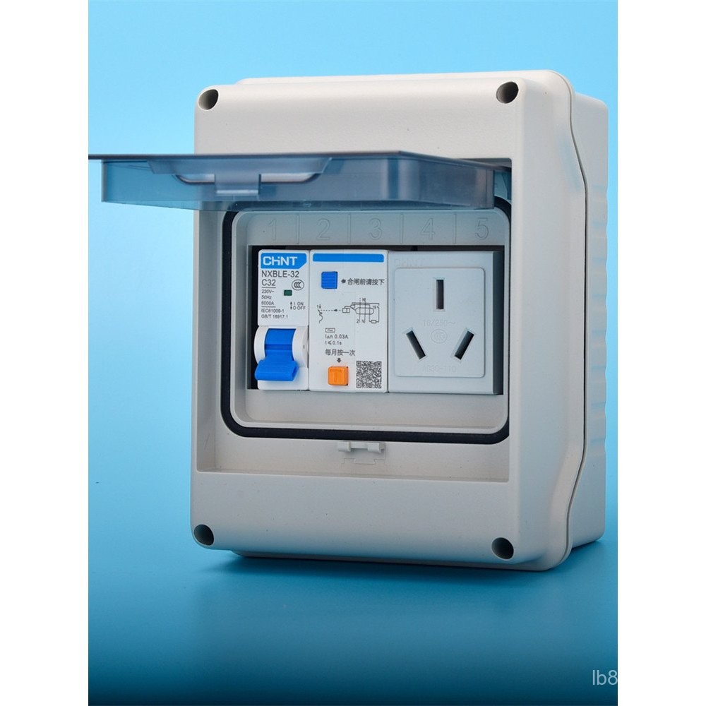 Chint Circuit Breaker Outdoor Waterproof Box Residual Current Switch ...