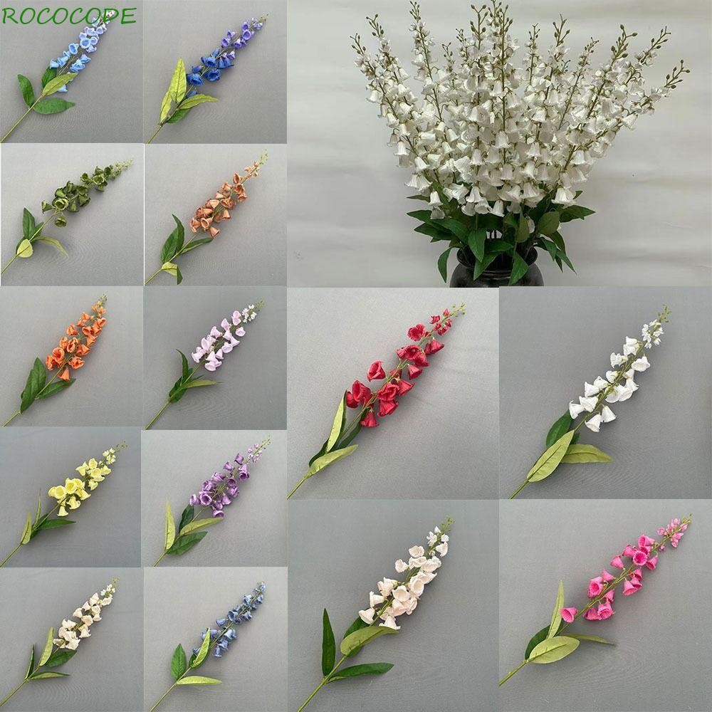 ROCOCODE Aeolian Bells Orchid, Plastics Flexible Artificial Orchid ...