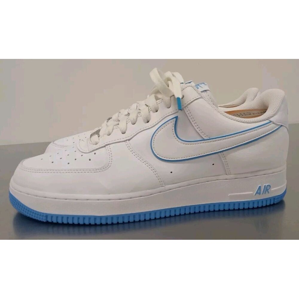Nike Air Force 1 '07 White University Blue DV0788-101 Men's SizeS ...