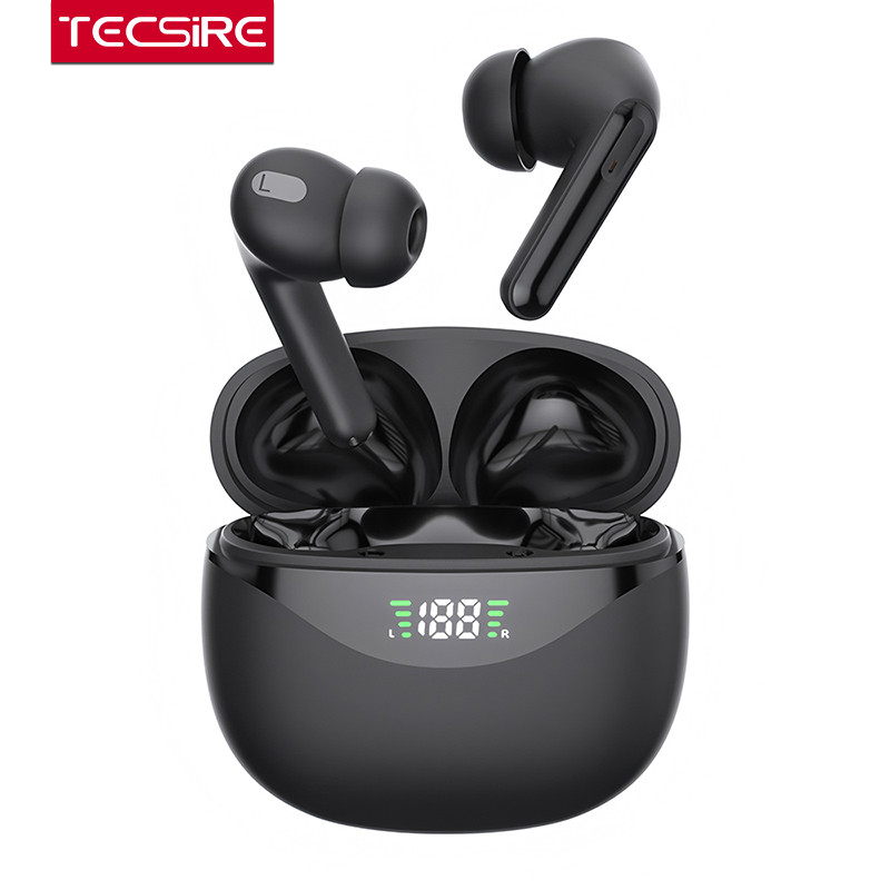 TECSIRE Wireless Earbuds Bluetooth Earphone Stereo Bass Touch Control ...