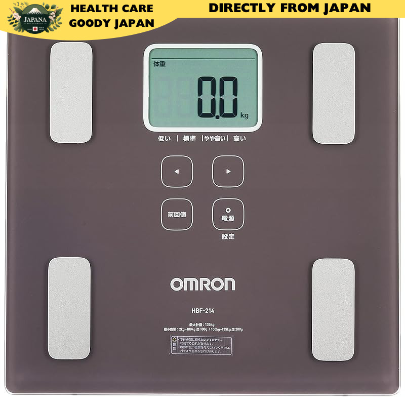 Omron Body Composition Scale with Body Scan Technology - Slim Design ...
