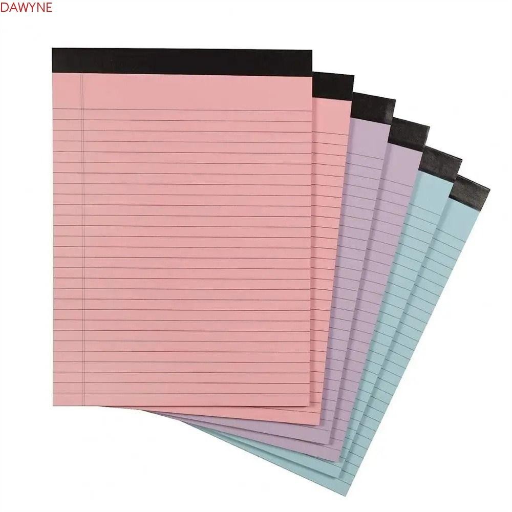 DWAYNE Legal Pad, Tearable Ink-proof Writing Sheet Paper, Memo Pad ...