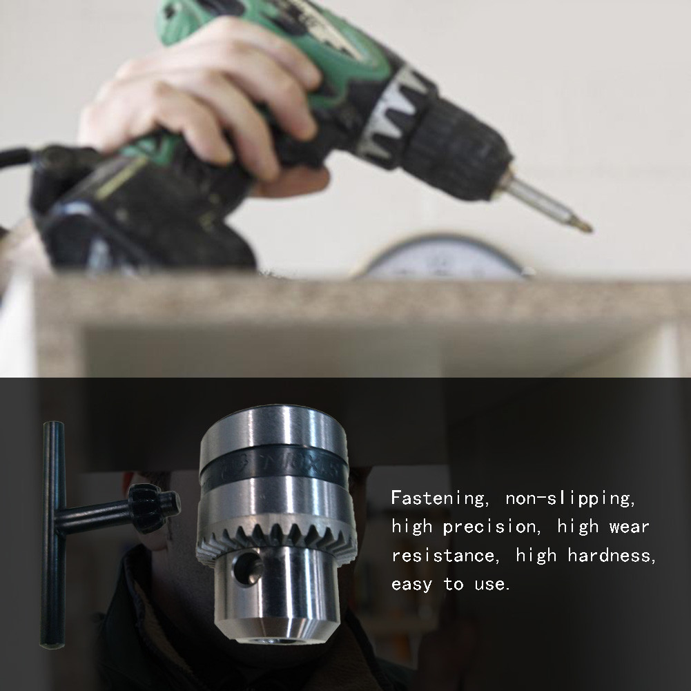 Noel Electric Drill Chuck Angle Grinder Drill Chuck with Key Lathe ...