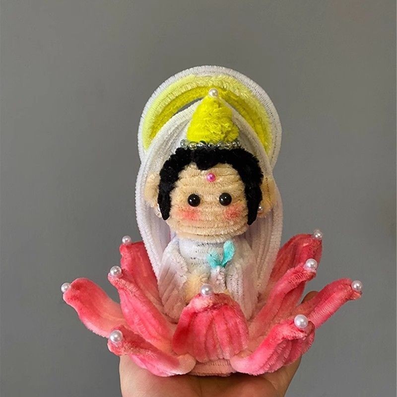Buddha cartoon twist stick diy handmade material package new佛陀卡通扭扭棒diy ...