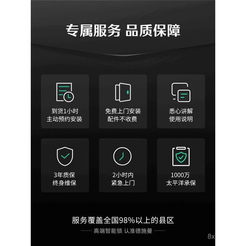 DeShiman Smart Door Lock V7Plus Fingerprint Lock Entry Door Password ...