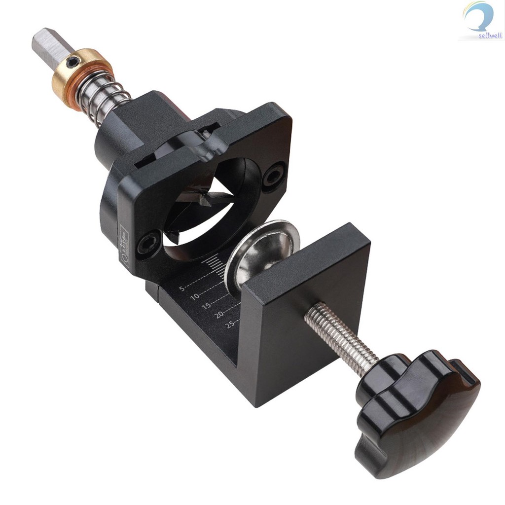 35mm Concealed Hinge Drilling Jig Hole Guide with Screw Clamp Hex ...