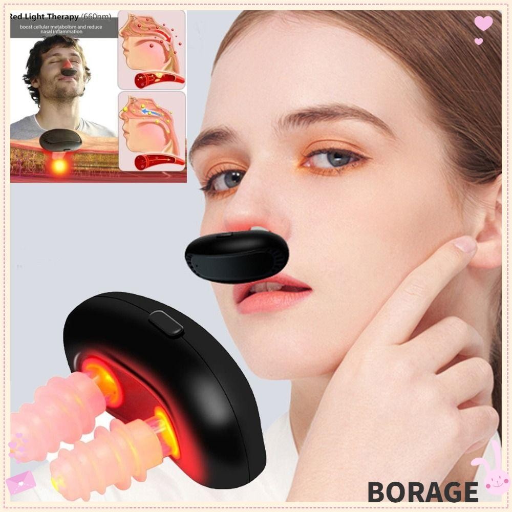 BORAG Red Light Nasal Therapy Instrument, Clears Nasal CongestionTherapy Device Enhanced ...