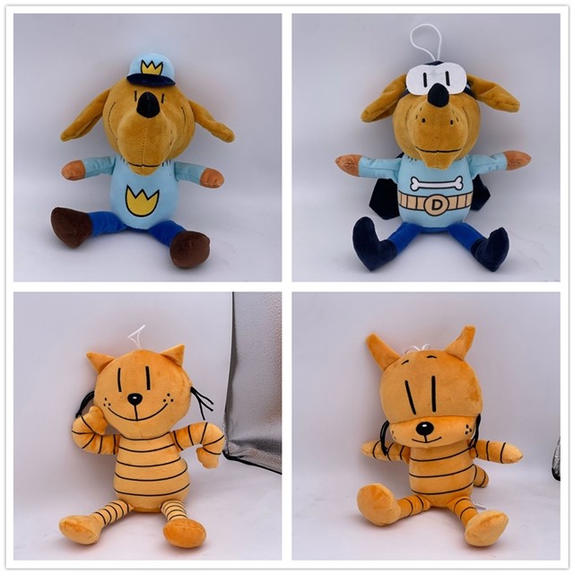 30CM Dog Man Plush Toy Cute Cushion Sofa Decoration Dogman Plush Pillow ...