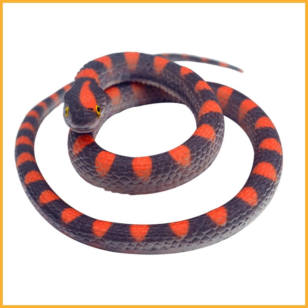 Rubber Snakes Realistic Keep Birds Away Fake Snake Toy Realistic Snake ...
