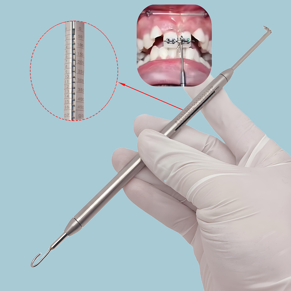 Dental Orthodontic Dynamometer Stress Tension Meter Force Oral Gauge ...