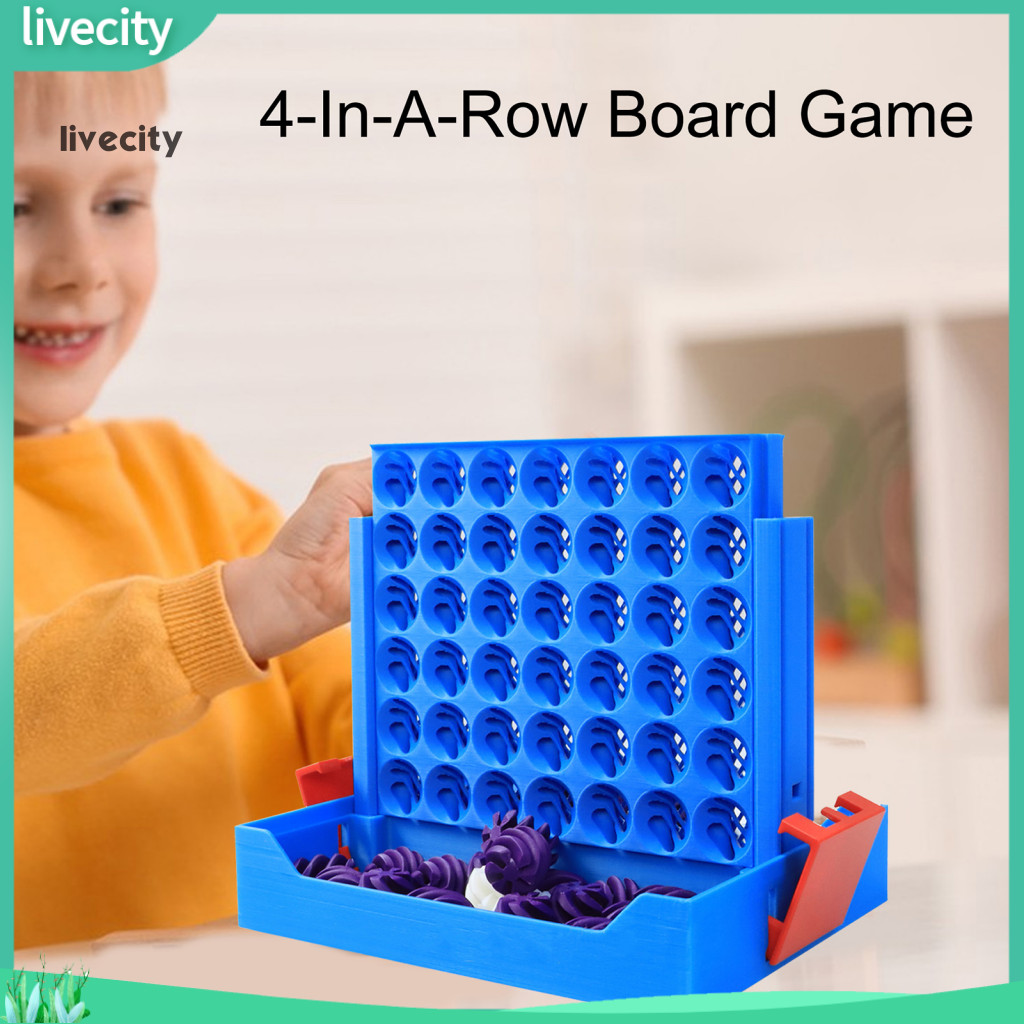 livecity| Classic Connecting Game Board Game with 3d Printed Spiral ...