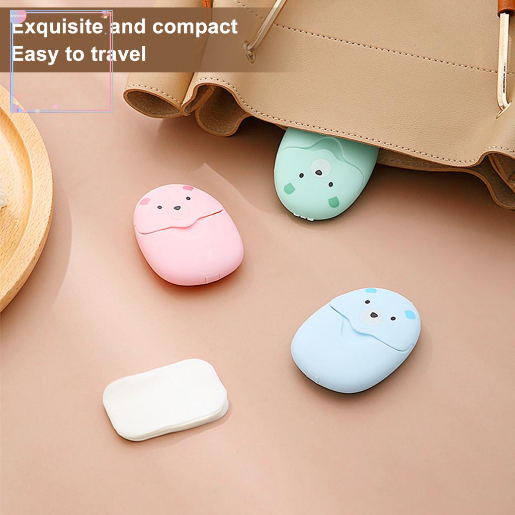 {doverywell} Travel-friendly Soap Paper Dissolvable Body Soap Paper ...