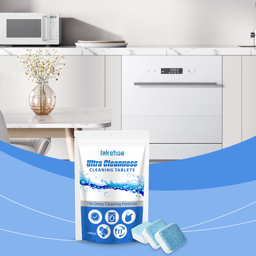 Multi-Purpose Cleaning Tablets – 10-Pack Effervescent Eco-Friendly ...