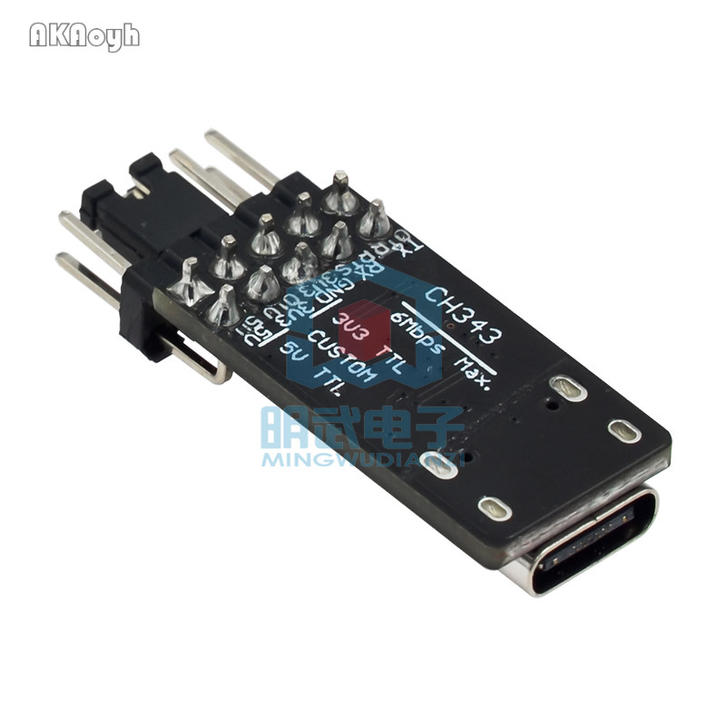 Ch343p Module USB to TTL/UART USB to High-Speed Abnormal Step Serial ...