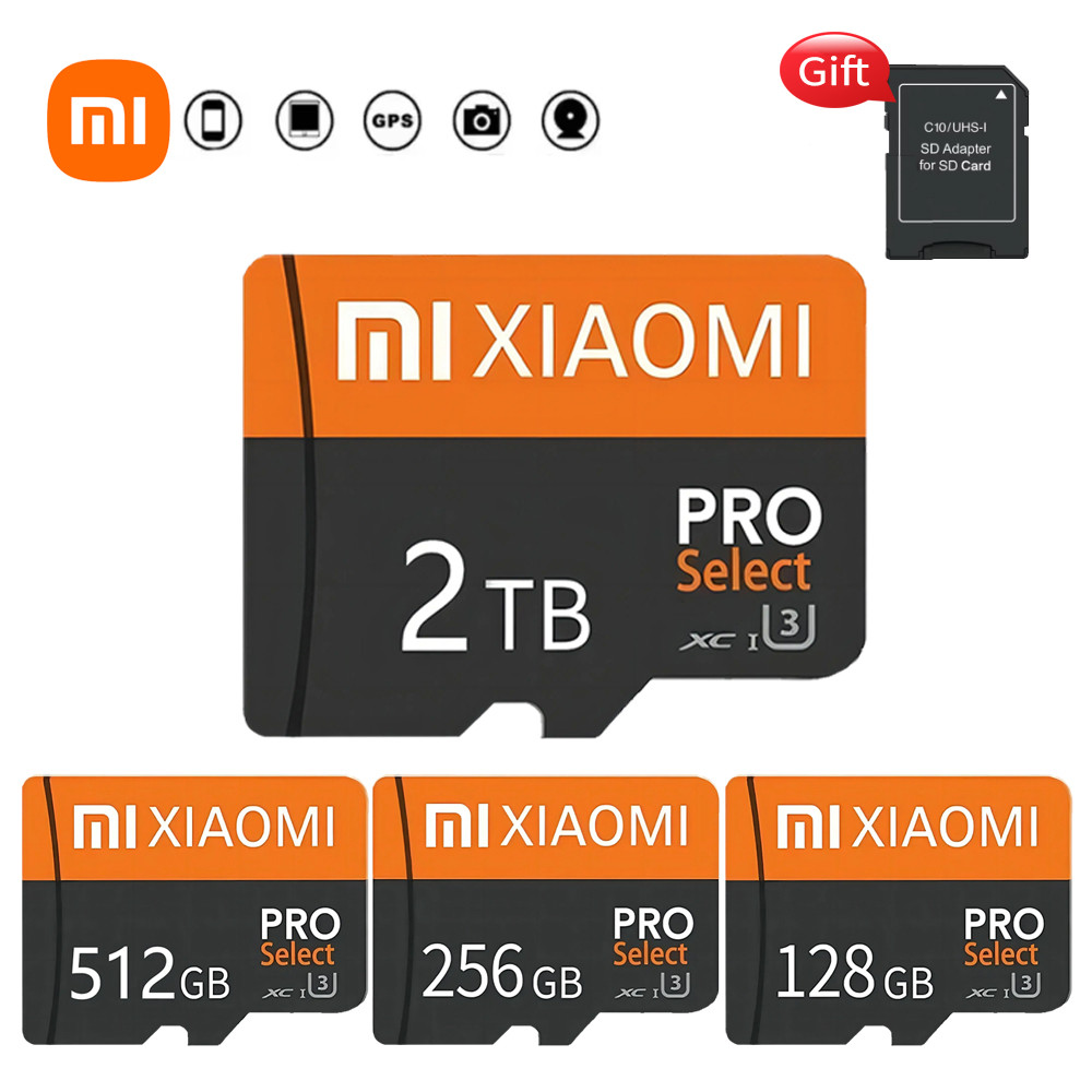 Xiaomi Mini Micro TF SD Card 512GB 256GB SD Memory Card 2TB 1TB High ...