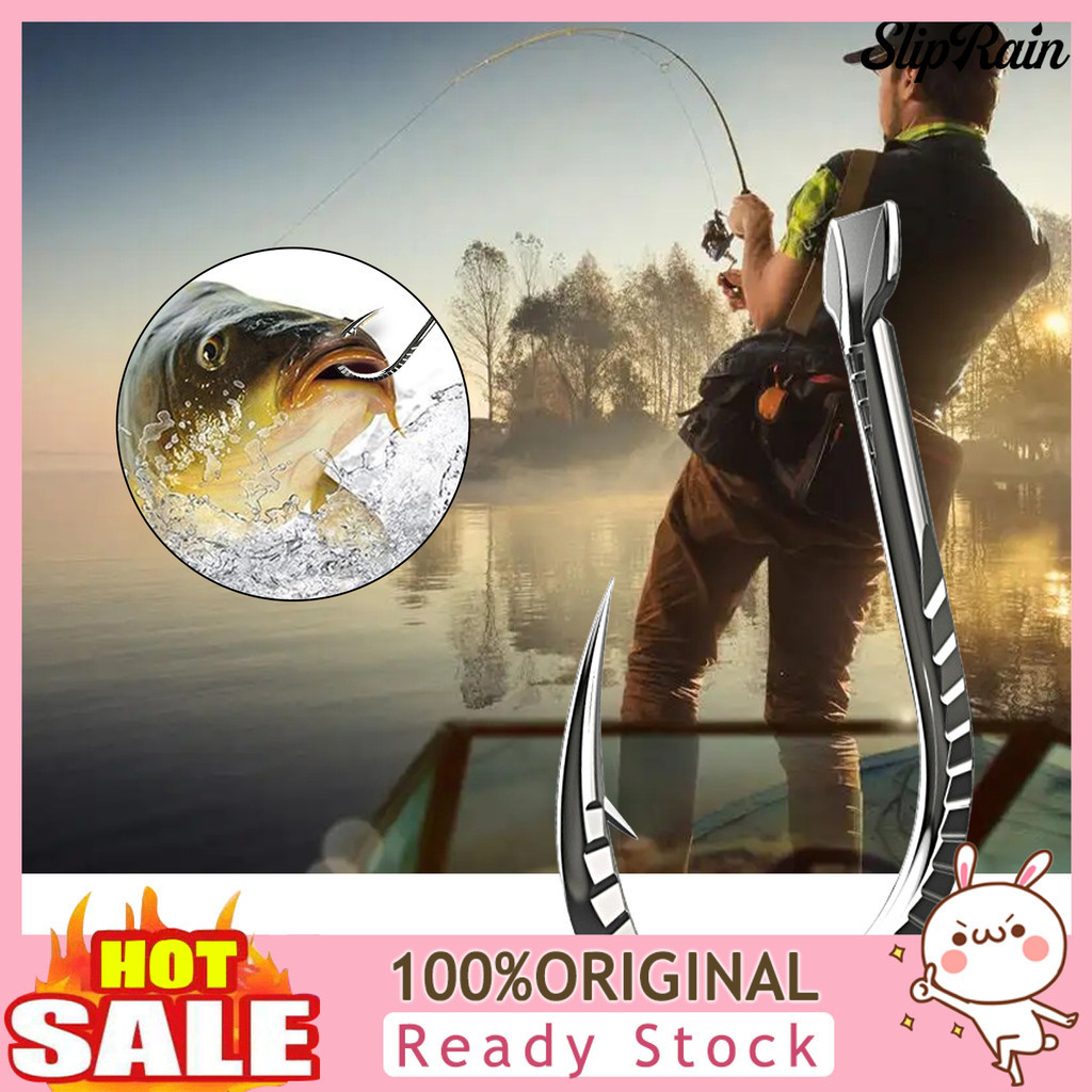 [SALI] 30Pcs/Set 1-15 Fishing Hooks Sharp Rustproof Anti-corrosion Titanium Alloy Heavy Duty ...