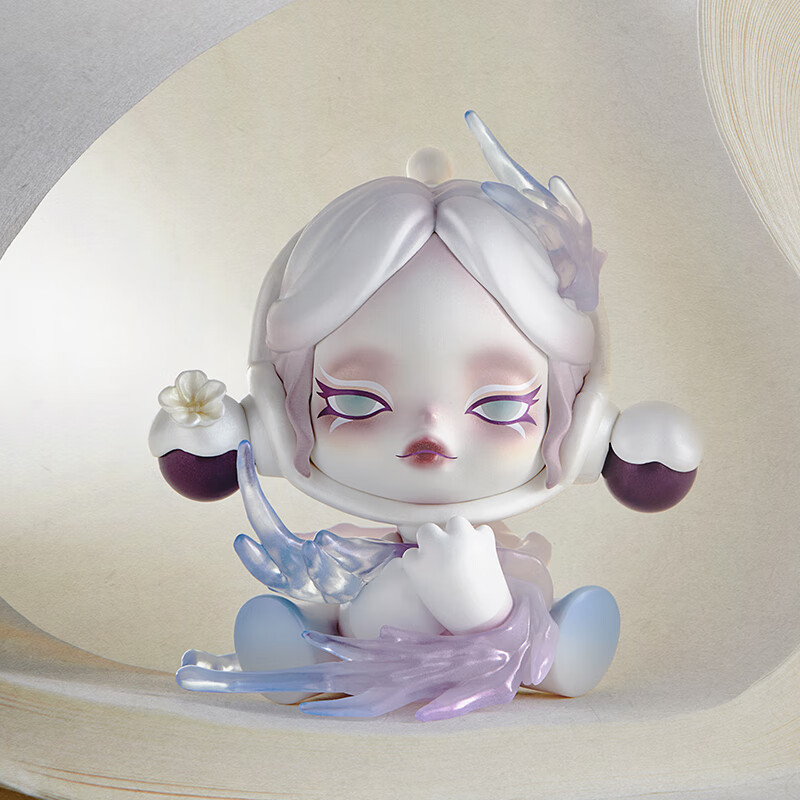 P POP MART POP MART SKULLPANDA Tingqian Momei Series Figure-Made ...