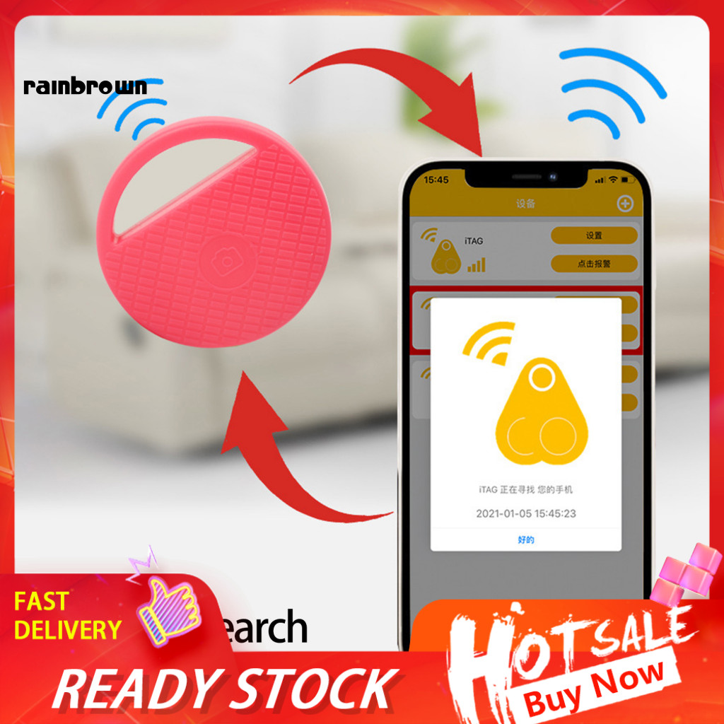 Two Way Separation Alarm APP Control Selfie Function Smart Tracker with ...