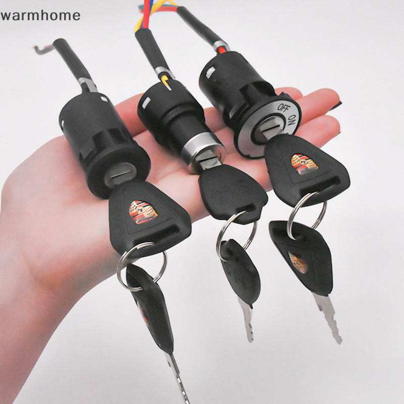 WHE Electric Bicycle Ignition Switch Key Power Lock For Electric ...