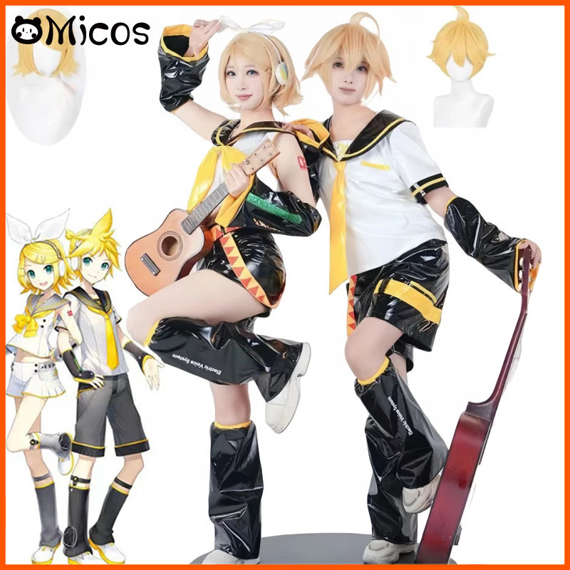 Anime Rin Len Cosplay Costume Len Rin Cosplay Len Costume Kagamine JK ...