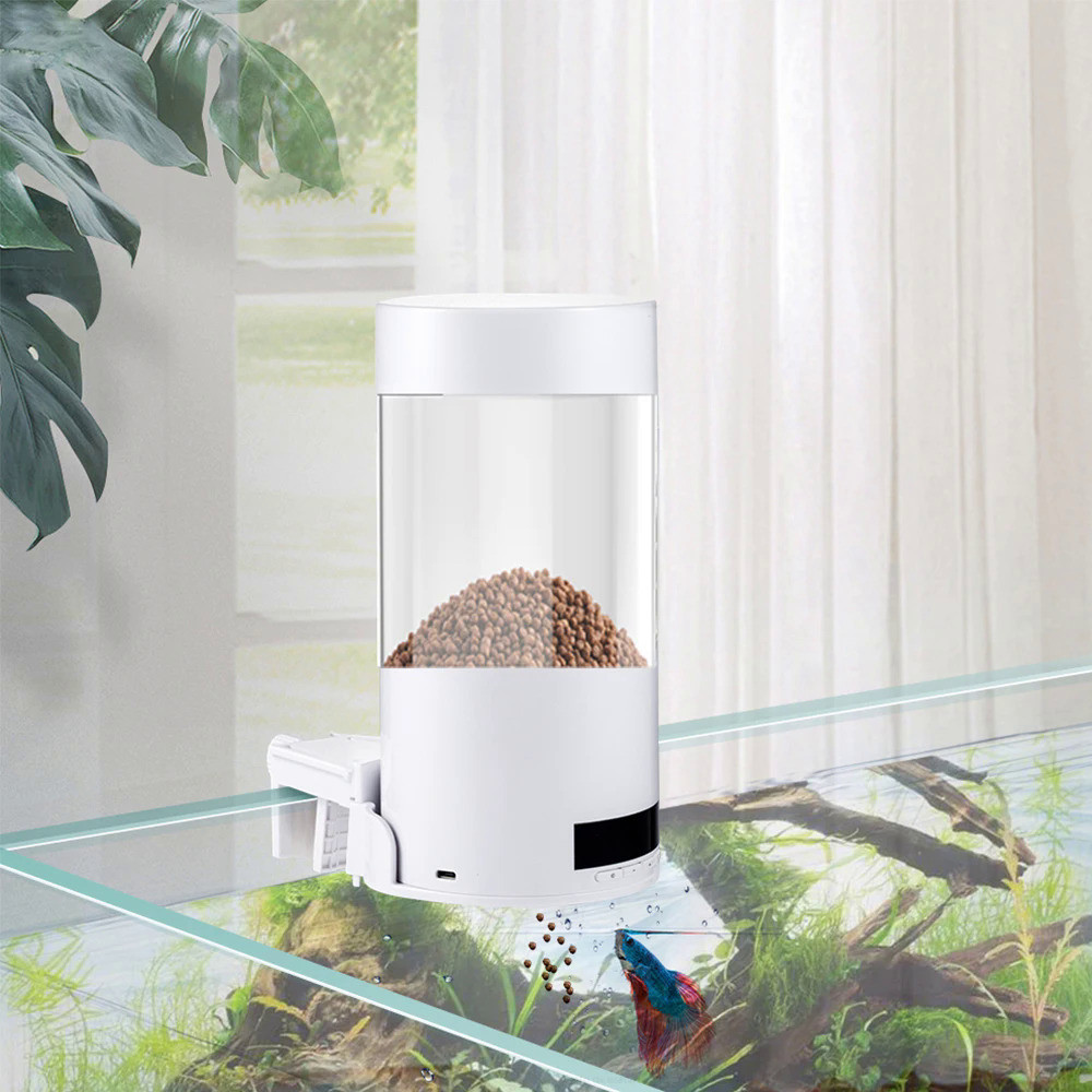 New Timer Fish Feeder Automatic Fish Feeder Digital Aquarium Food ...