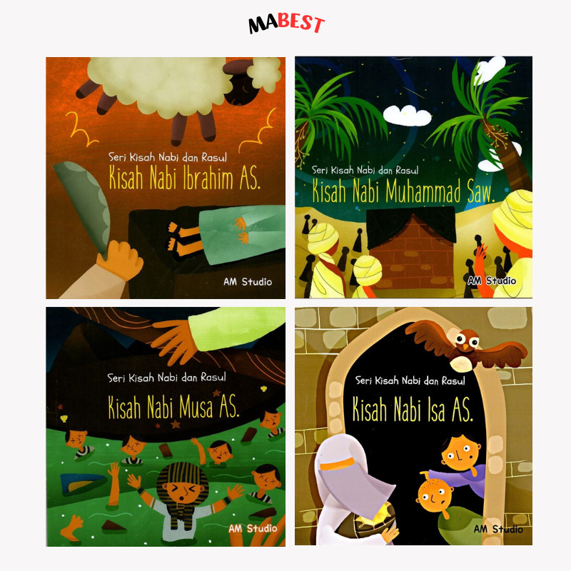 Children's Book - Book Series Stories of Prophets and Messengers (Nabi ...