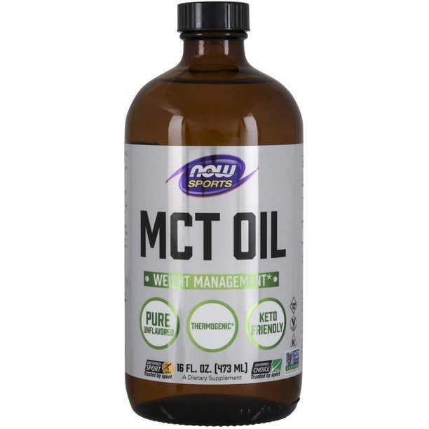 NOW Sports MCT Oil 473ml (Medium-chain triglycerides), 16 ounce For ...
