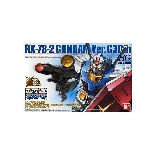 Gunpla EXPO Limited HG 1/144 RX-78-2 Gundam Ver.G30th Clear Color Version [Toys & Hobbies ...