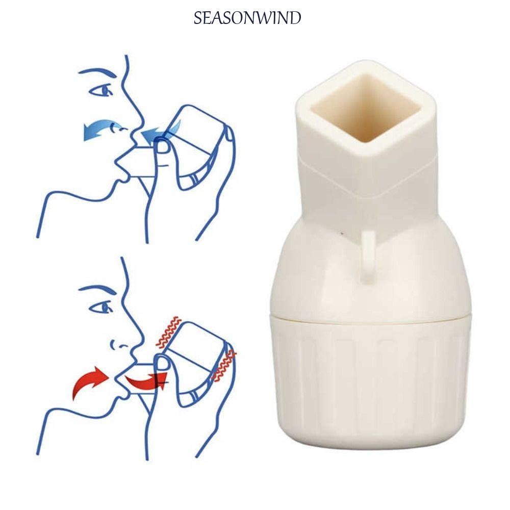 SEASONWIND Mucus Removal Lung Expander, Handheld Phlegm Relief Clear ...