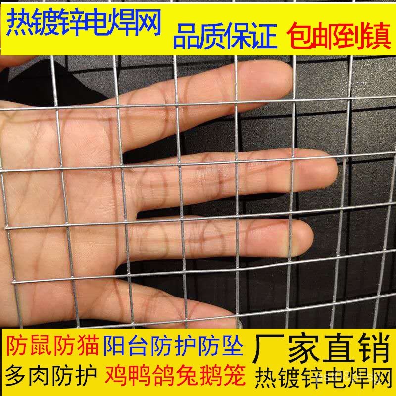 Hot-Dip Galvanized Wire Mesh Steel Wire Balcony Protection Breeding ...