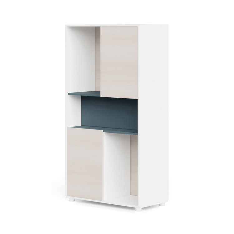 Office Double-Sided Partition Cabinet Open Corridor File Cabinet Hollow ...