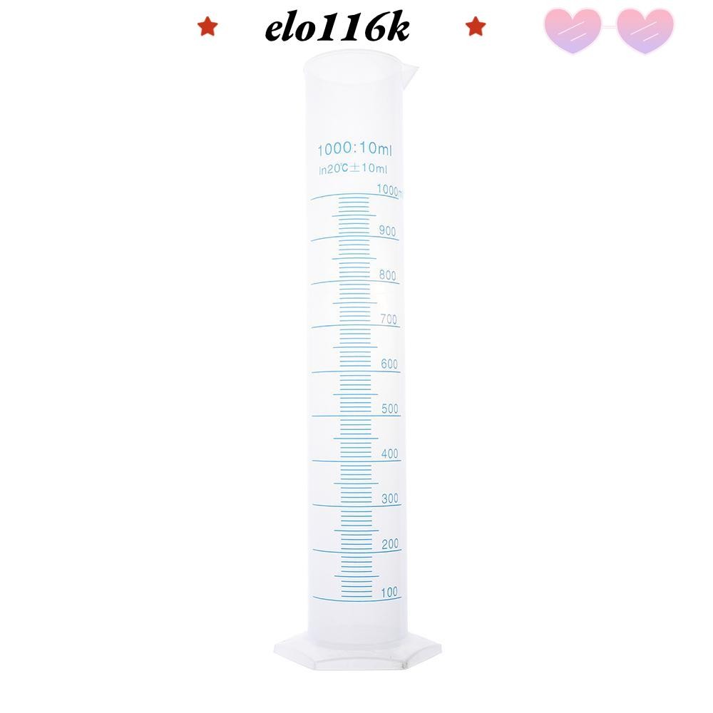 ELO11 Plastic Graduated Cylinder, Double Sided Markings Single Metric ...