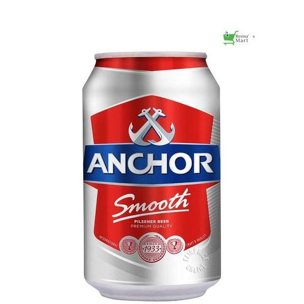 Anchor Smooth Pilsener Beer Can 330ml | Shopee Singapore