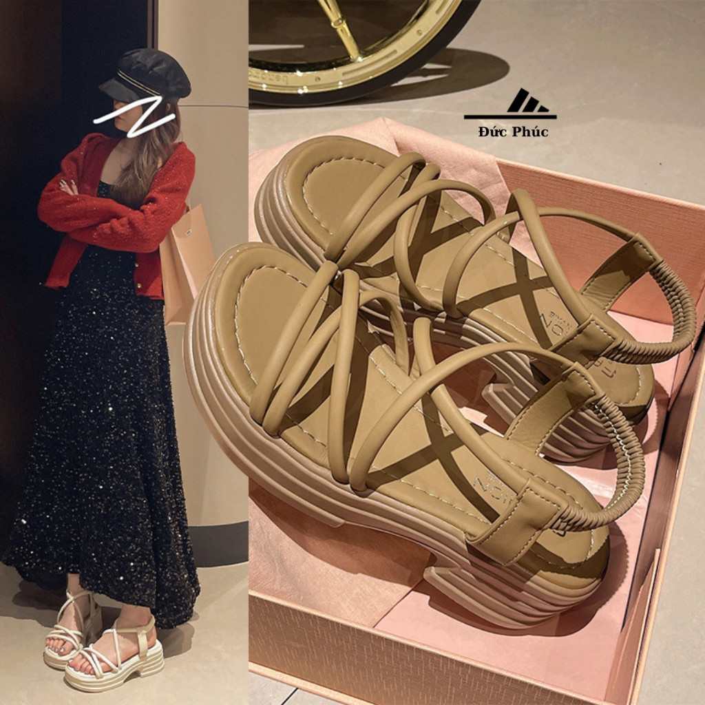 Combat Sandals Full Box Leather Cross Straps New Version 2024 | Shopee ...