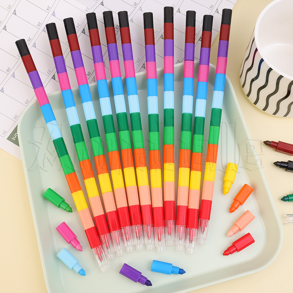 2Pcs 12 Colors Crayon Set - Birthday Party Favors - Detachable Painting ...