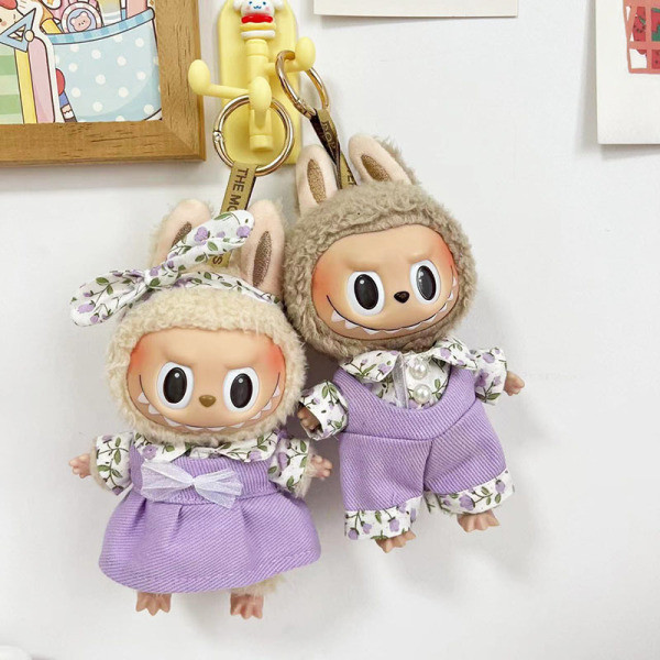 labubu clothes labubu clothes v2 Only Clothes] 17cm Pendant labubu ...