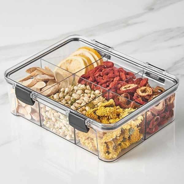 balang kueh raya kuih container Square scented tea packaging box 460ml ...