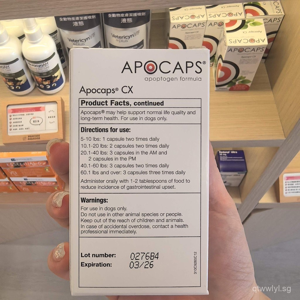 Hong Kong Purchase American Cancer Swelling Relief Apocaps Pet Cancer ...
