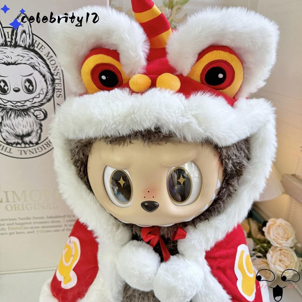 CELEBRITY12 Lion Awakening Cloak, Only Clothes 58cm Labubu Doll Cloak ...