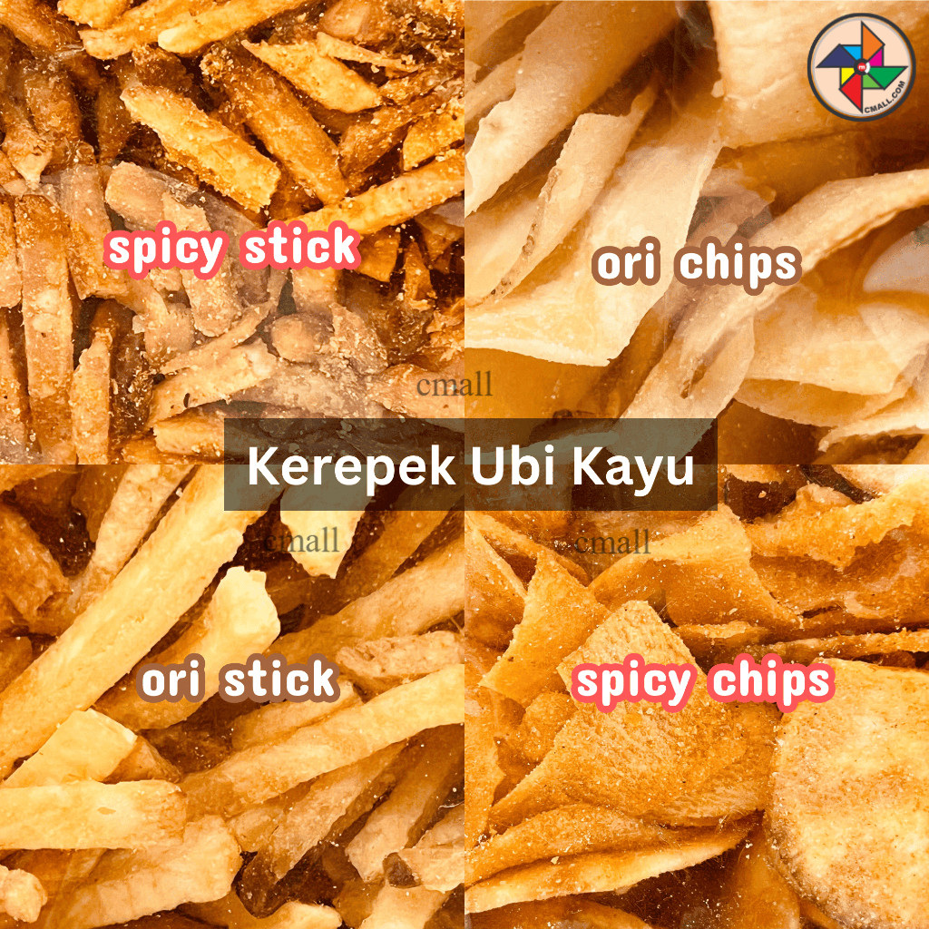 [CM] Kerepek Ubi Kayu Fried Tapioca Spicy Stick Stick/Spicy Chips Chips ...