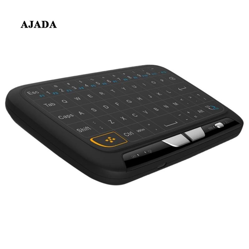 [ Wireless Touchpad QWERTY Gaming Keyboard Air Mice Full Touch Screen ...