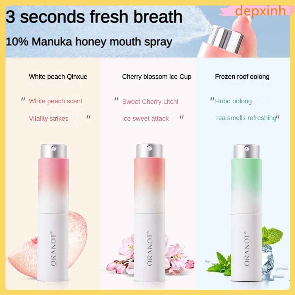 In Stock 3pcs Set Probiotics Oral Spray To Remove Bad Breath And
