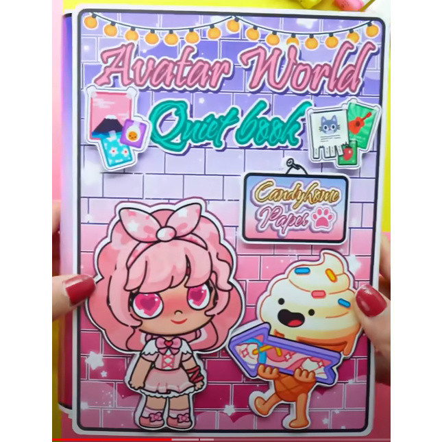 Toka Life World Quiet Book Toka Boka Avatar World Character | Shopee ...