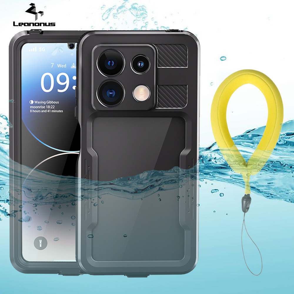 Snorkeling Underwater Case for Xiaomi Poco X6 360 Full Cover Front ...