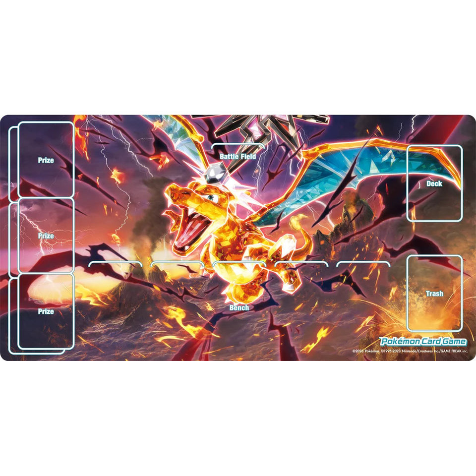 Pokemon Scarlet & Violet Rubber Playmat (Charizard) | Shopee Singapore