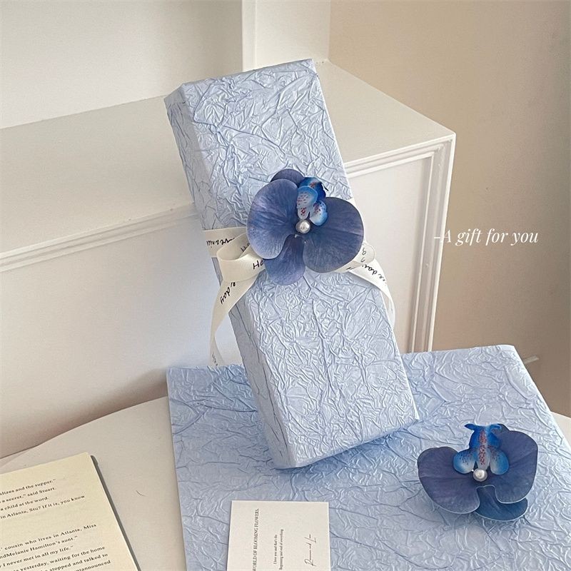 Blue cigarette box packaging stone texture paper high-qualit ...
