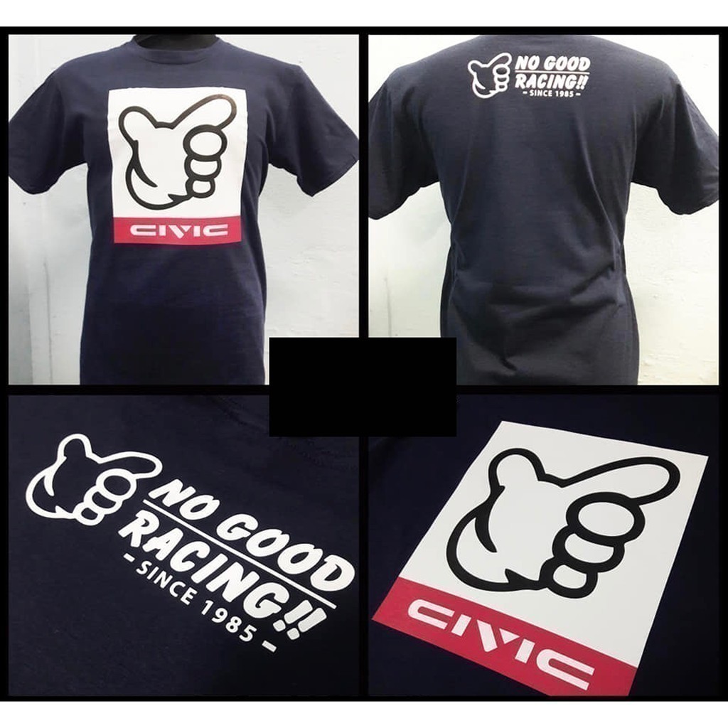 NGR fashion 2025 No Good Racing D8 (Navy Blue Tshirt) | Shopee Singapore