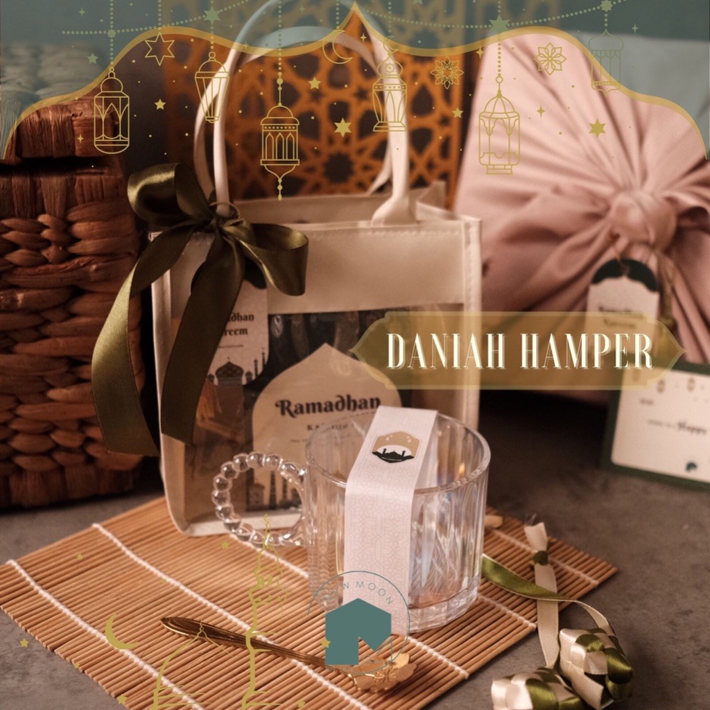 Eid hamper package DANIH Eid al-Fitr parcel glass gift ramadhan gift ...